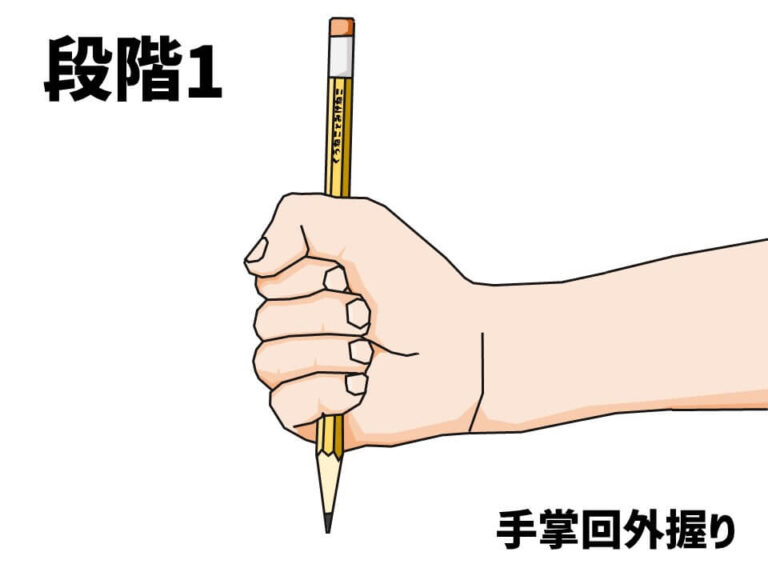【完全版】鉛筆の持ち方が学習力を左右する!正しい持ち方を身につけよう くろねことみけねこ